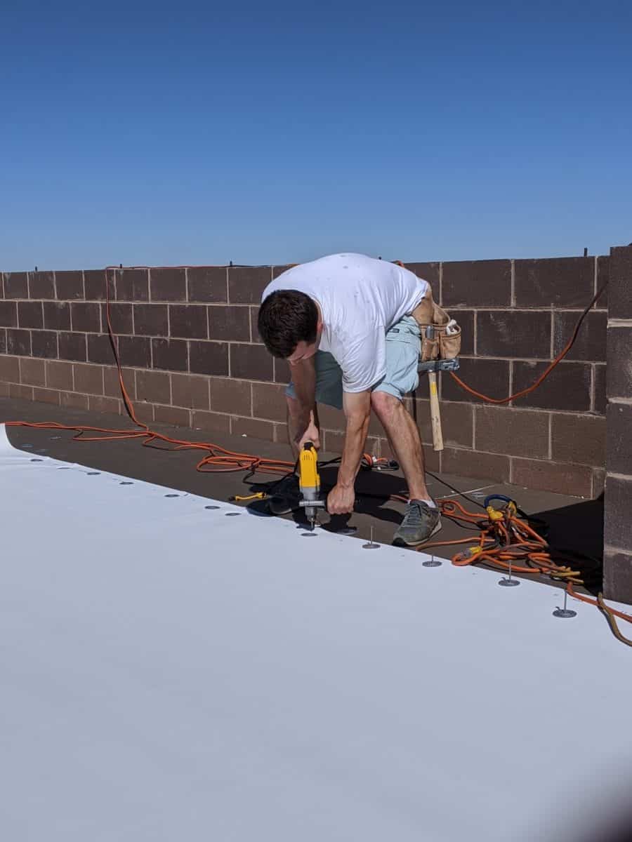 How to Install TPO Roof Membrane | Easy Photo Guide – Roof Hippie ...